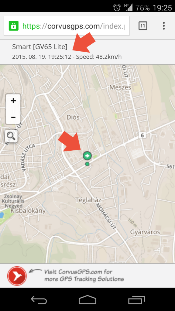 Live Location Share - How can you use this feature? - CorvusGPS Blog