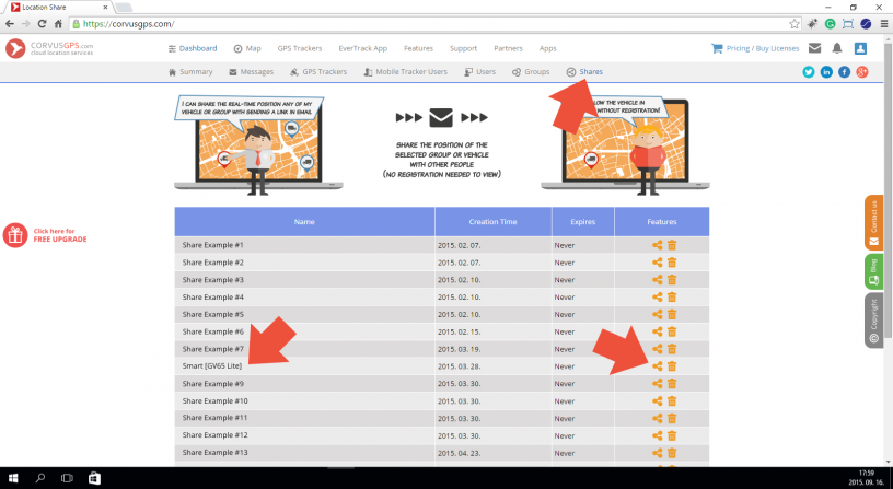 Live Location Share - How can you use this feature? - CorvusGPS Blog