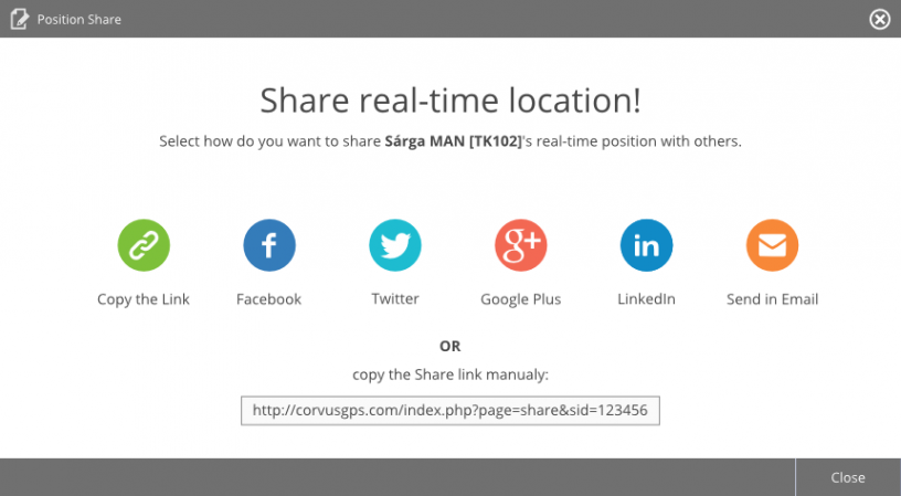 Live Location Share - How can you use this feature? - CorvusGPS Blog
