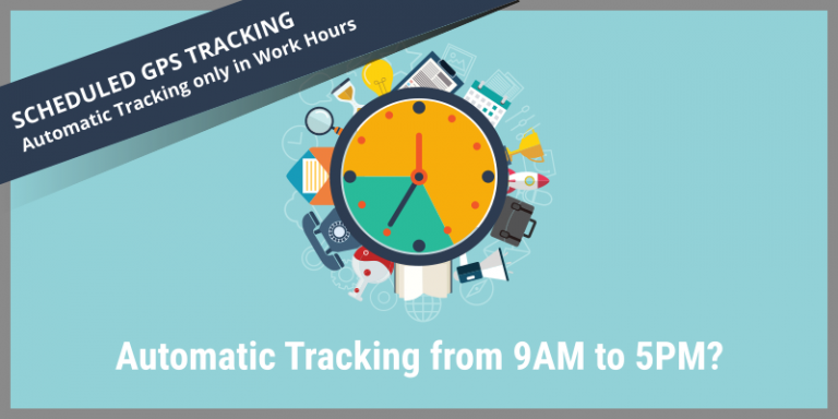 Scheduled GPS Tracking in Work Hours - CorvusGPS.com