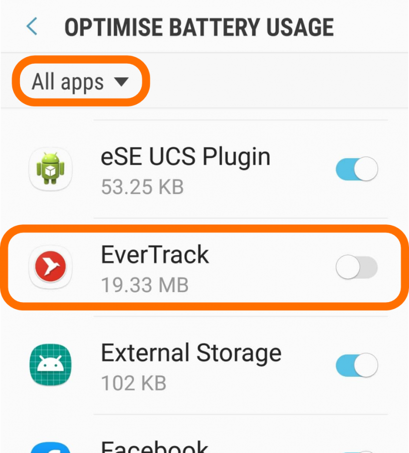 Samsung Android 7 and 8 - Run in Background setup guide - CorvusGPS Blog